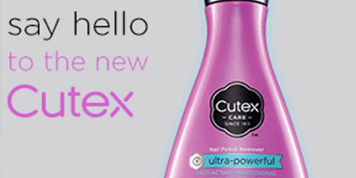 First Look: Cutex Refreshes Its Look | Global Cosmetic Industry