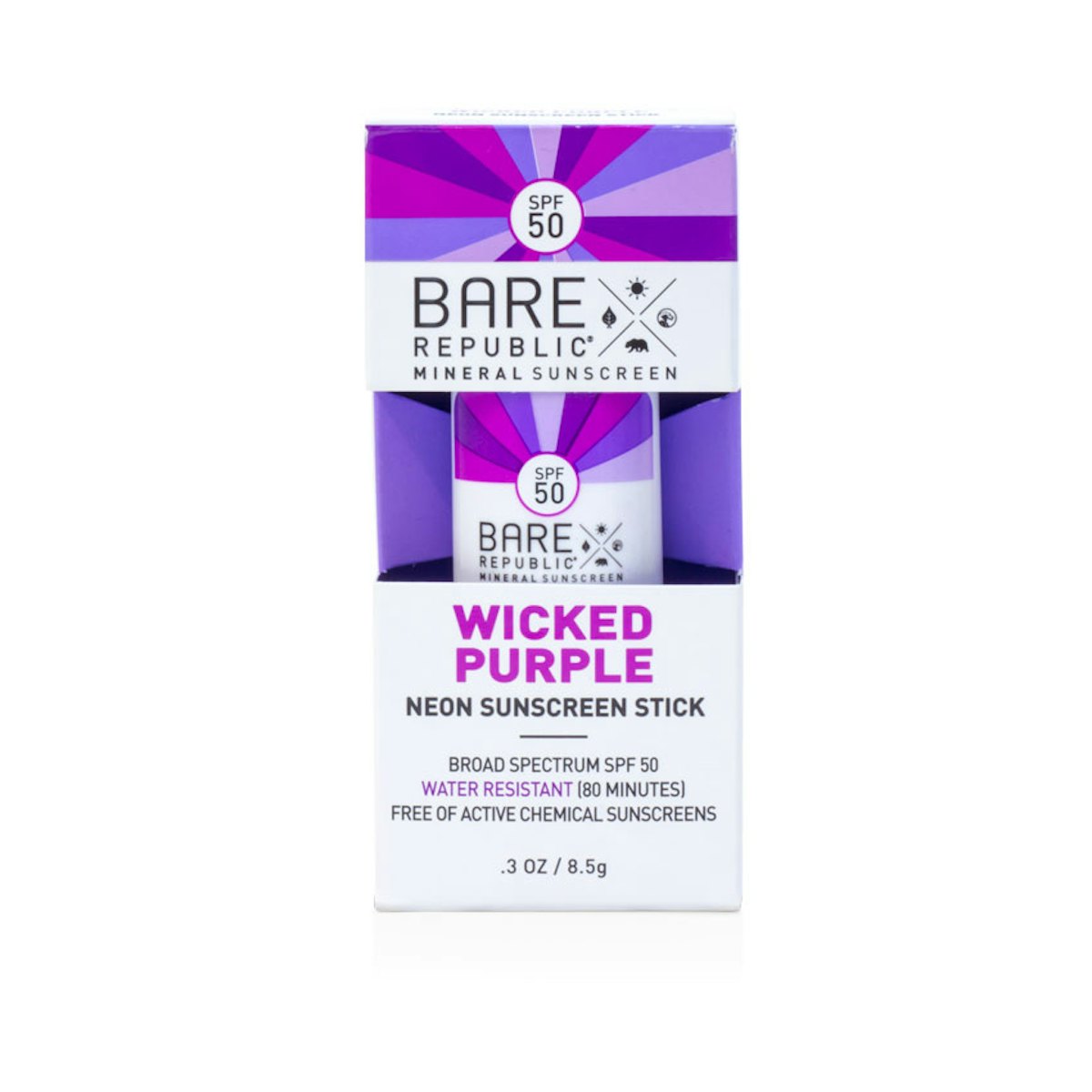 A New Kind of Summer Glow: Neon Sunscreen Sticks by Bare Republic ...