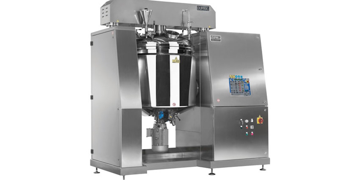 Vacuum Turbo-Emulsifiers Turbo-Mek by Marchesini Group USA | Global ...