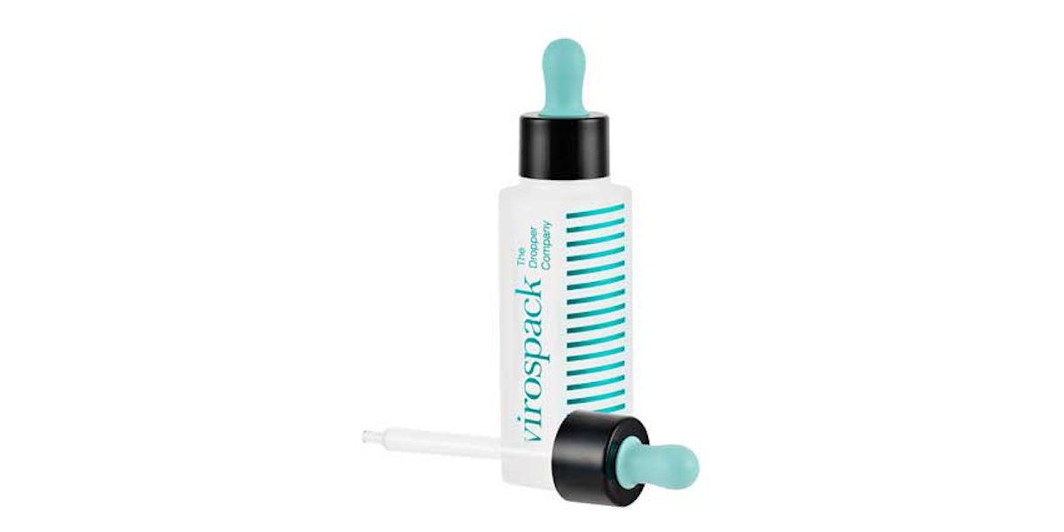 Virospack Gives Classic Dropper a Curvaceous Makeover | Global Cosmetic ...