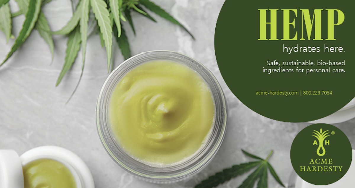 Hemp, Hemp Hooray! – Hemp-Derived Natural Emulsifiers | Global Cosmetic ...