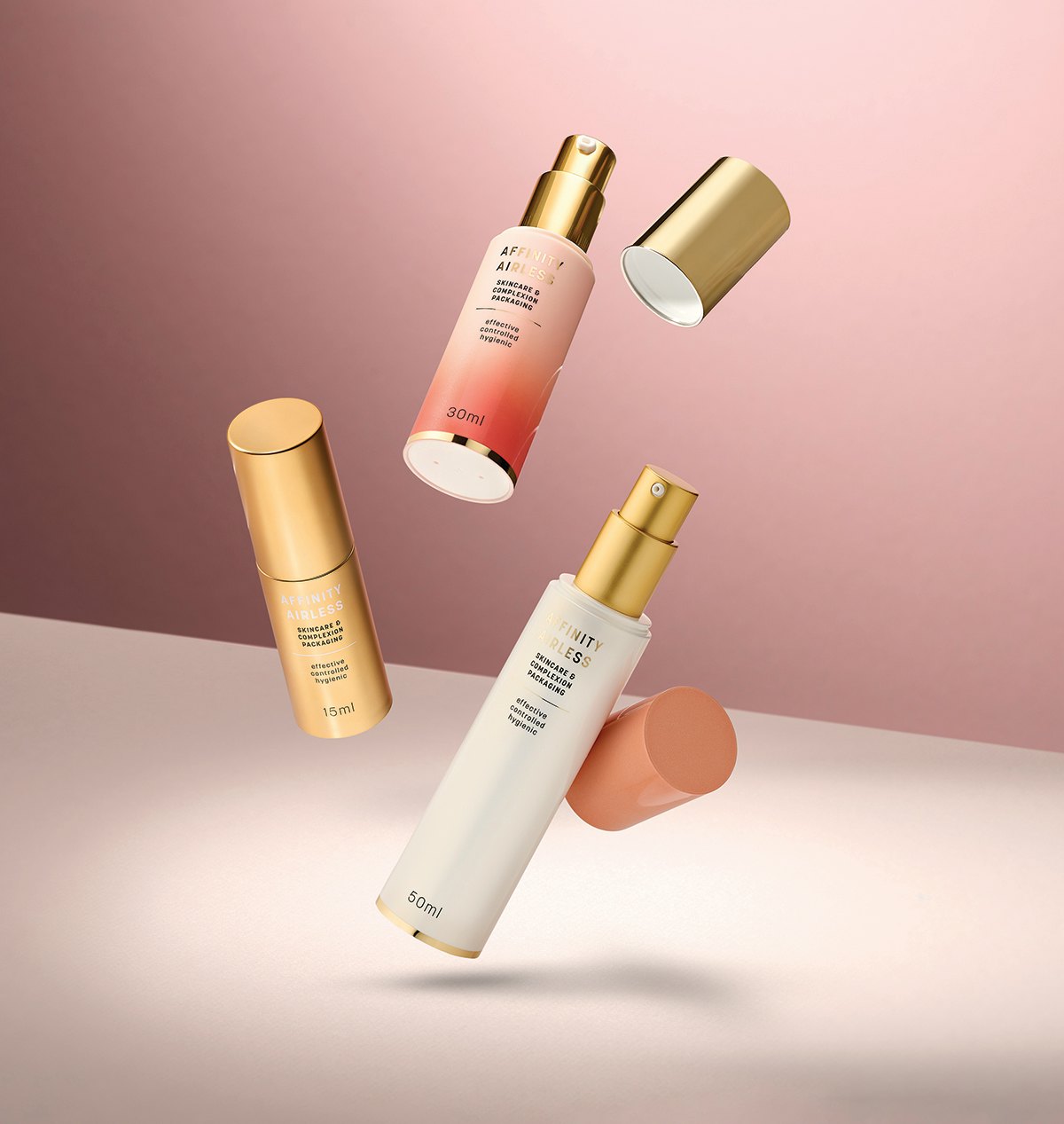 Affinity Airless Skincare Bottles by HCP Packaging USA, Inc. | Global ...