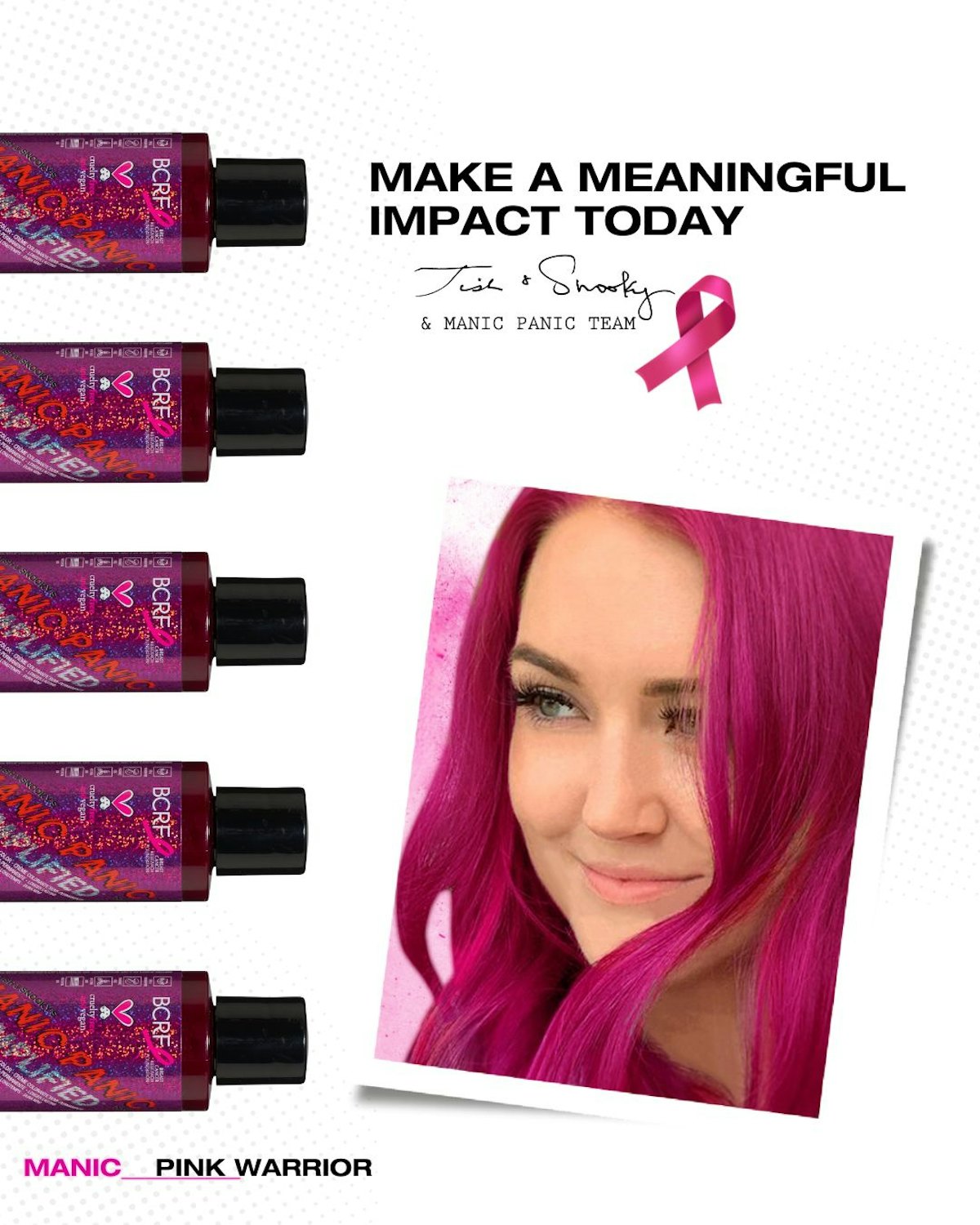 Pink Power: PLPS Labels Manic Panic's Pink Warrior Campaign to Support ...